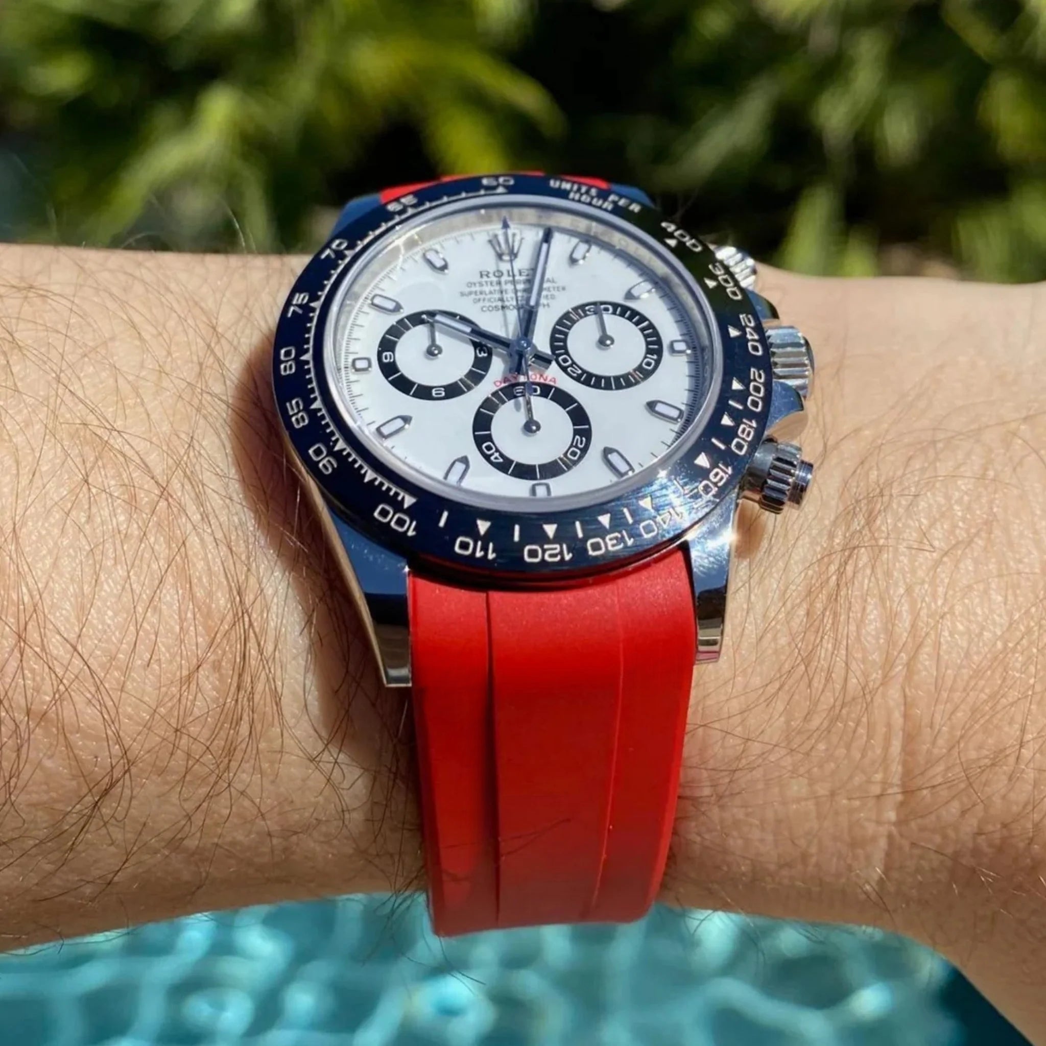 Rubber Straps for Rolex Daytona - Helvetus® Switzerland