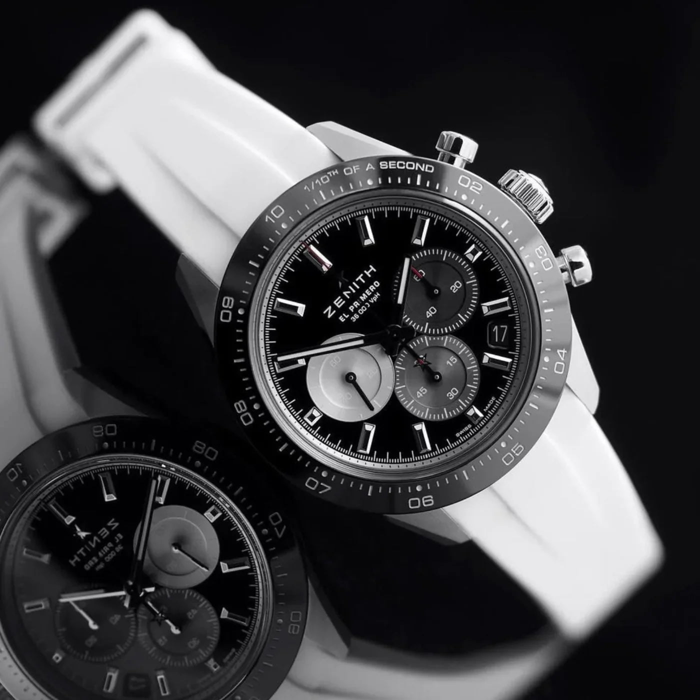 Straps for Zenith Chronomaster - Rubber Straps by Helvetus®