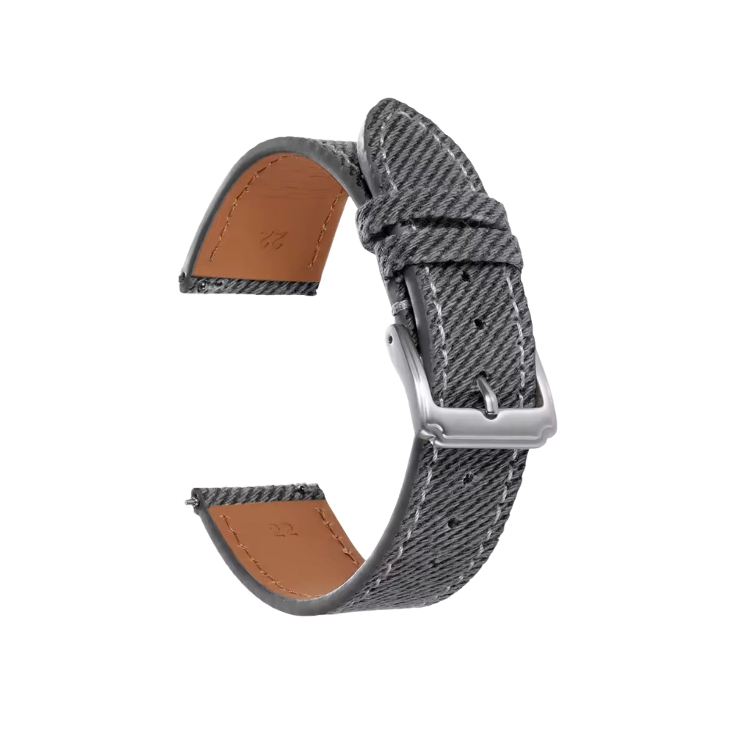 Black Handmade Denim Watch Strap – DenimaTex™ by Helvetus®