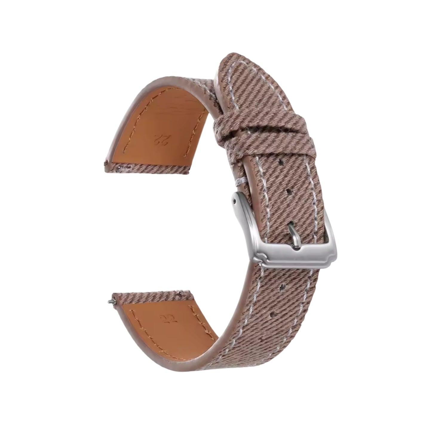 Brown Handmade Denim Watch Strap – DenimaTex™ by Helvetus®